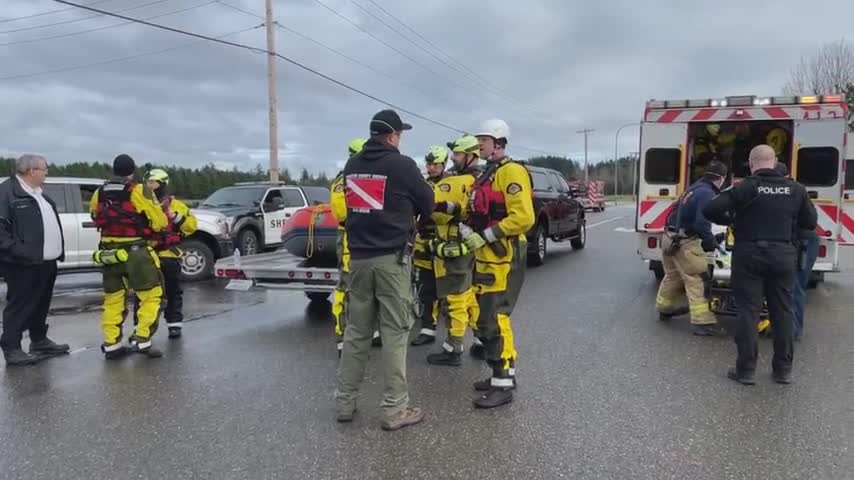 Video: Major Flooding on the Chehalis River in South Thurston County ...